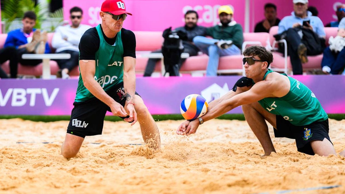 Pļaviņš/Fokerots pasaules čempionātu noslēdz "play-off" pirmajā kārtā