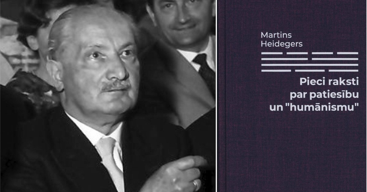 Izdota Martina Heidegera rakstu izlase 'Pieci raksti par patiesību un ...