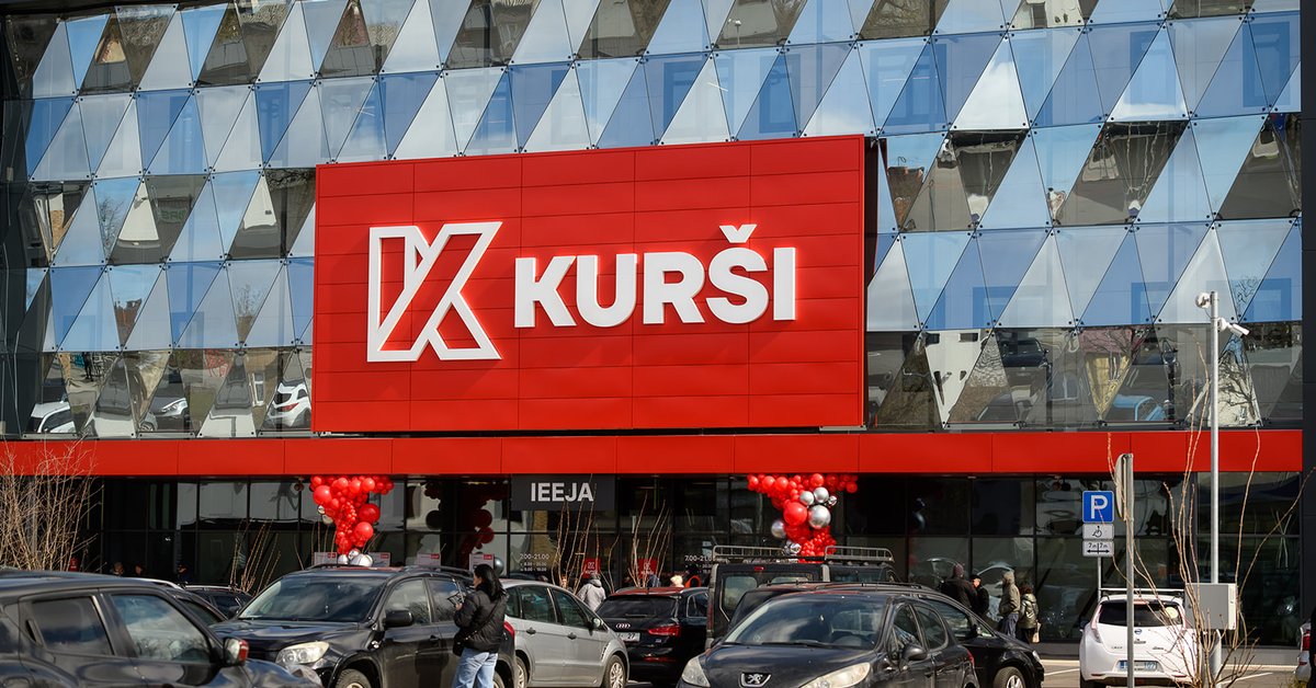 Foto: Pēc pārbūves Rīgā durvis vēris veikals "Kurši"