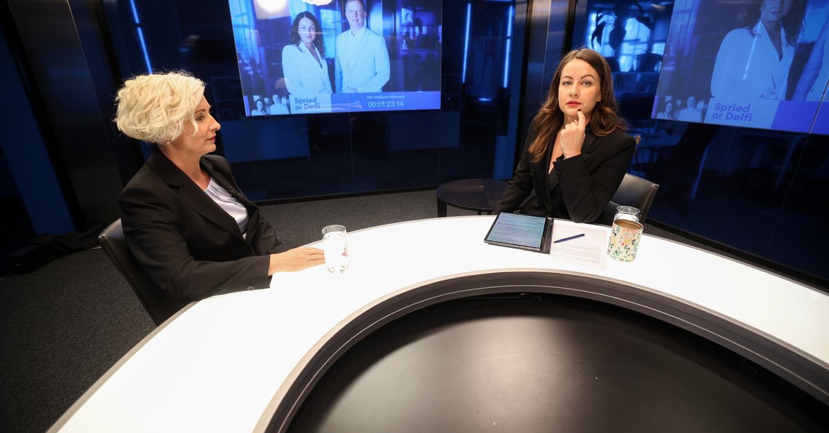 'Spried ar Delfi' speciālizlaidumā – Saeimas priekšsēdētāja Daiga ...