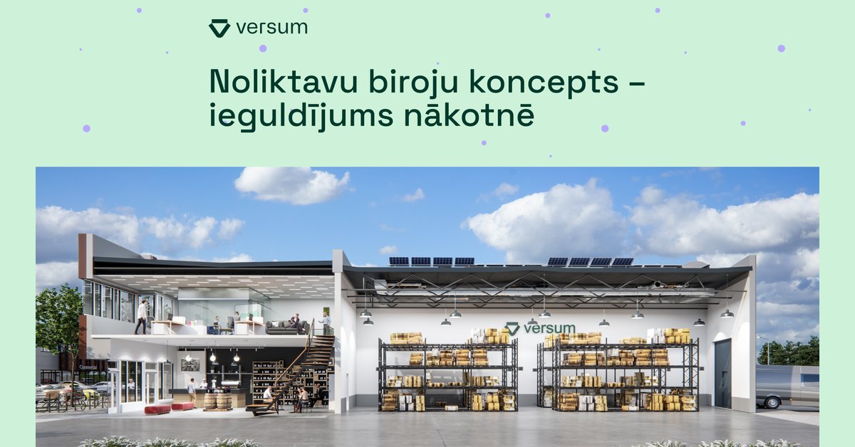 Noliktavu biroju koncepts - ieguldījums nākotnē