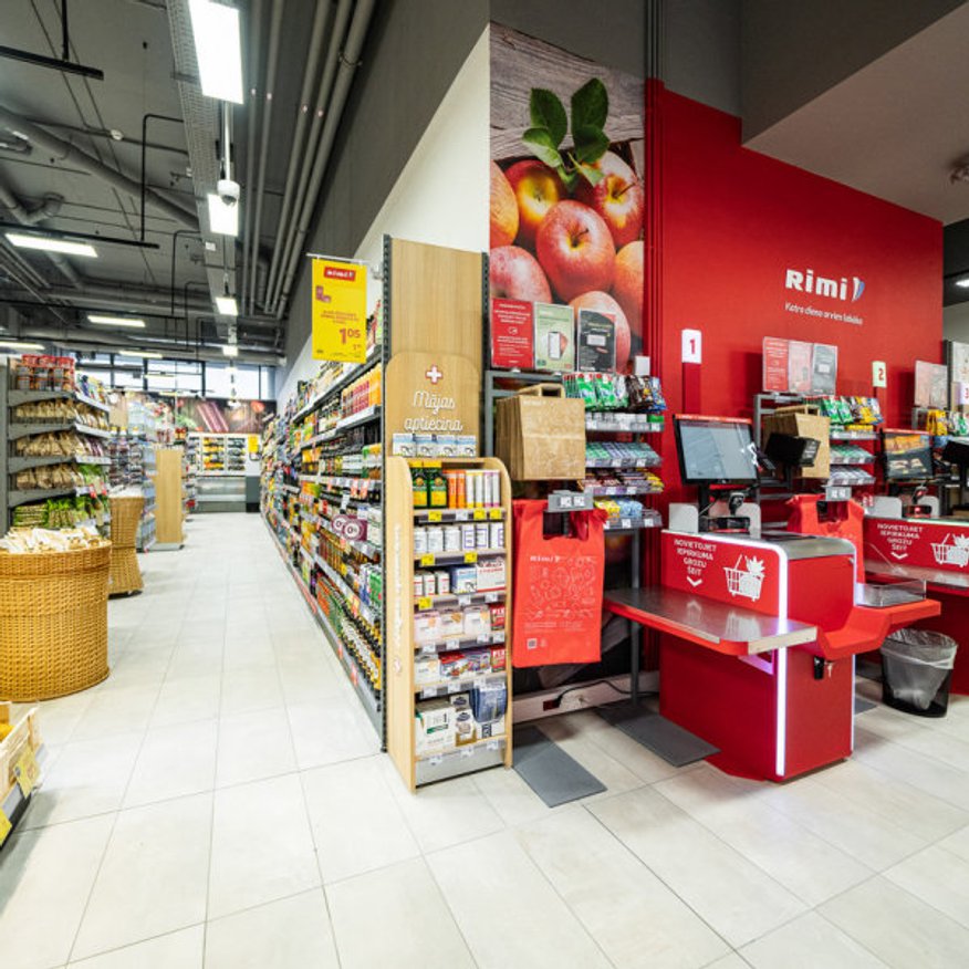 В Скансте открылся новый Mini Rimi, на Виенибас гатве - обновленная Maxima