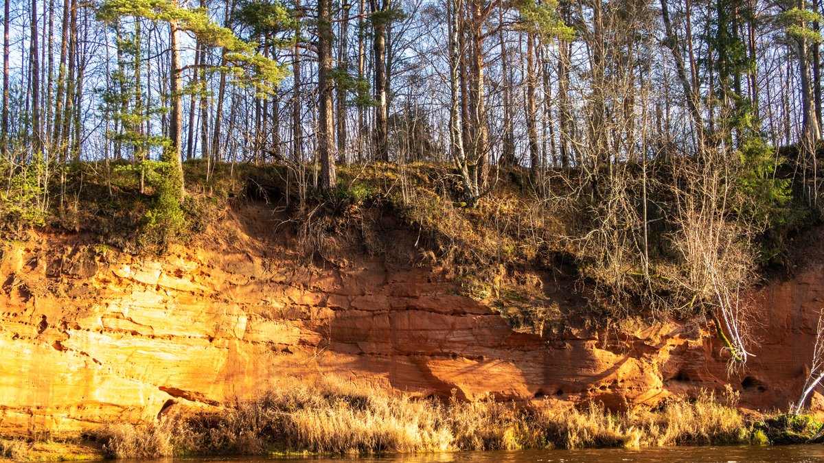 Salacas ielejas dabu visu vasaru var iepazīt foto orientēšanās spēlē