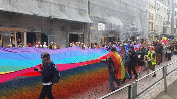 В субботу в Риге пройдет шествие Riga Pride