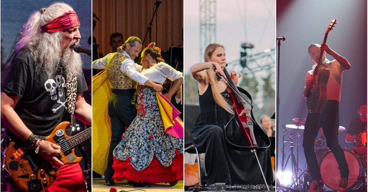 "Laba daba", 135 čellisti un romantiskais rokeris Braiens Adamss ...