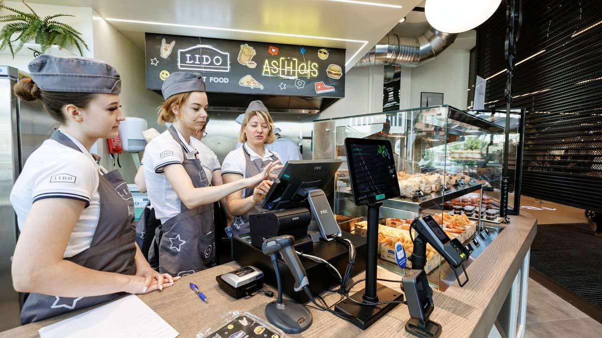 ФОТО: в новый магазин Lido AS[H]ais инвестировано 200 000 евро