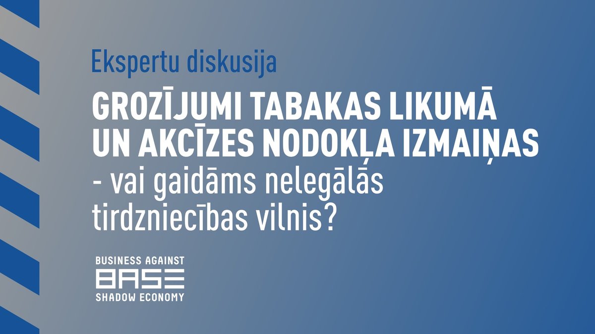 Ekspertu diskusija: tabakas likuma grozījumi visdrīzāk veicinās ...