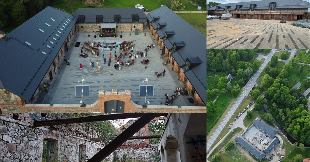 Igauņu uzņēmējs atdzīvinājis Svētupes muižu, kas jau bija atzīta par ...