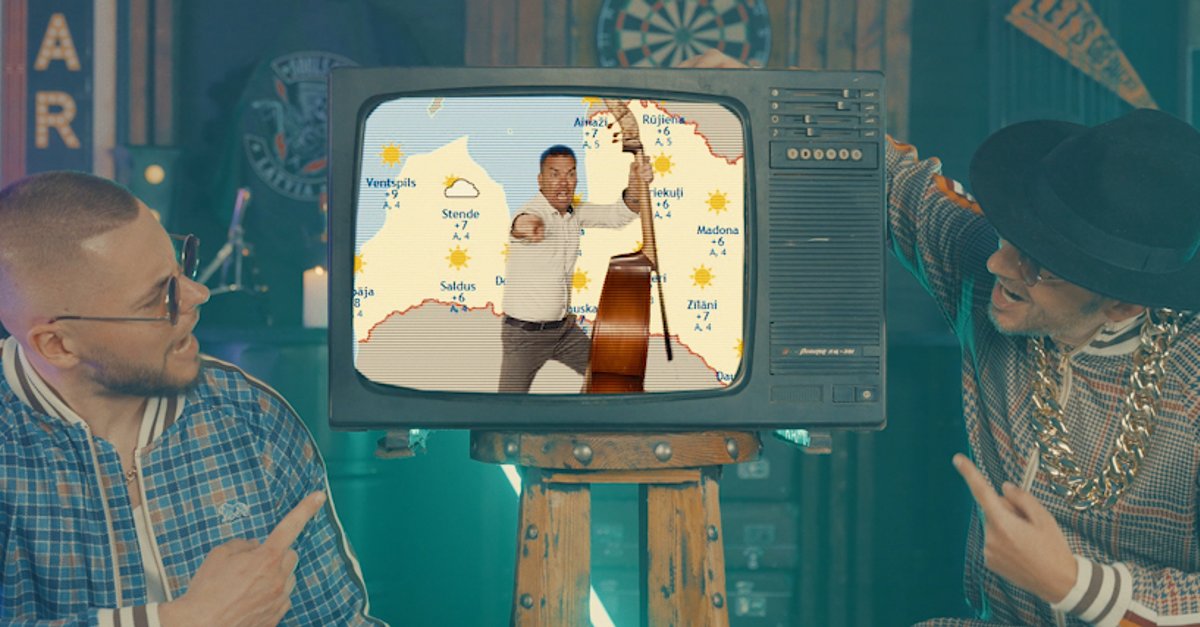 Laika vecis Māris Grigalis uzmirdz 'Bermudu divstūra' dziesmā 'Nokrišņu ...