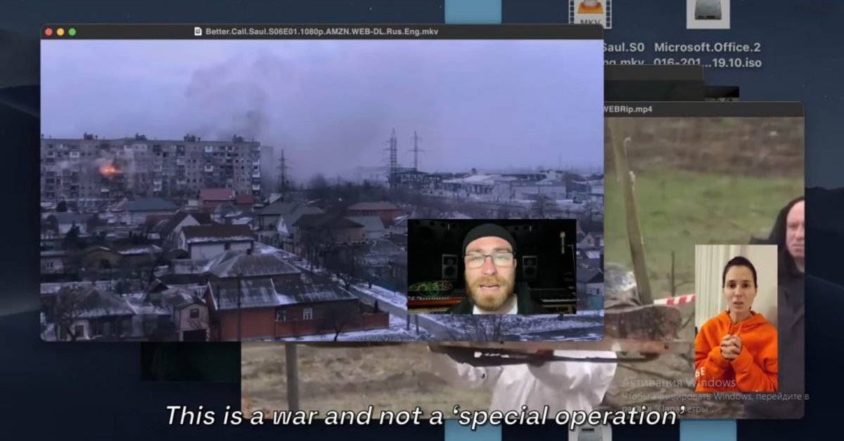 Pirātiskās filmas vietā – video par karu. Ukraiņi Krievijā atvēruši ...