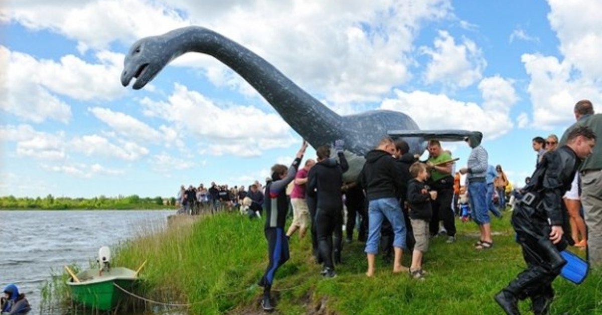 Latvijā radīta sešus metrus gara Nesija