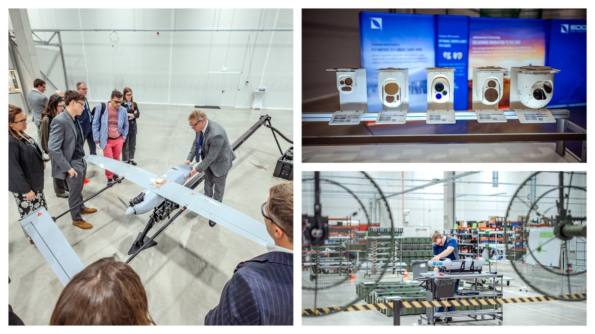 Starptautiskais dronu ražotājs "Edge Autonomy" atklāj vērienīgu ražotni Rīgā