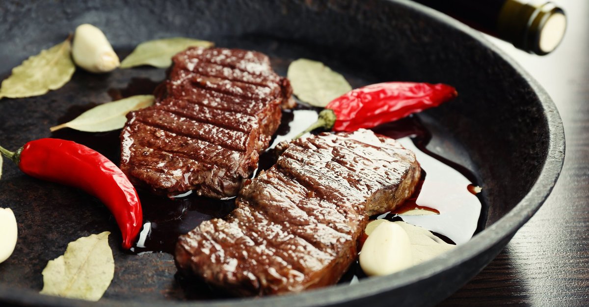 Pannā cepts liellopa langets