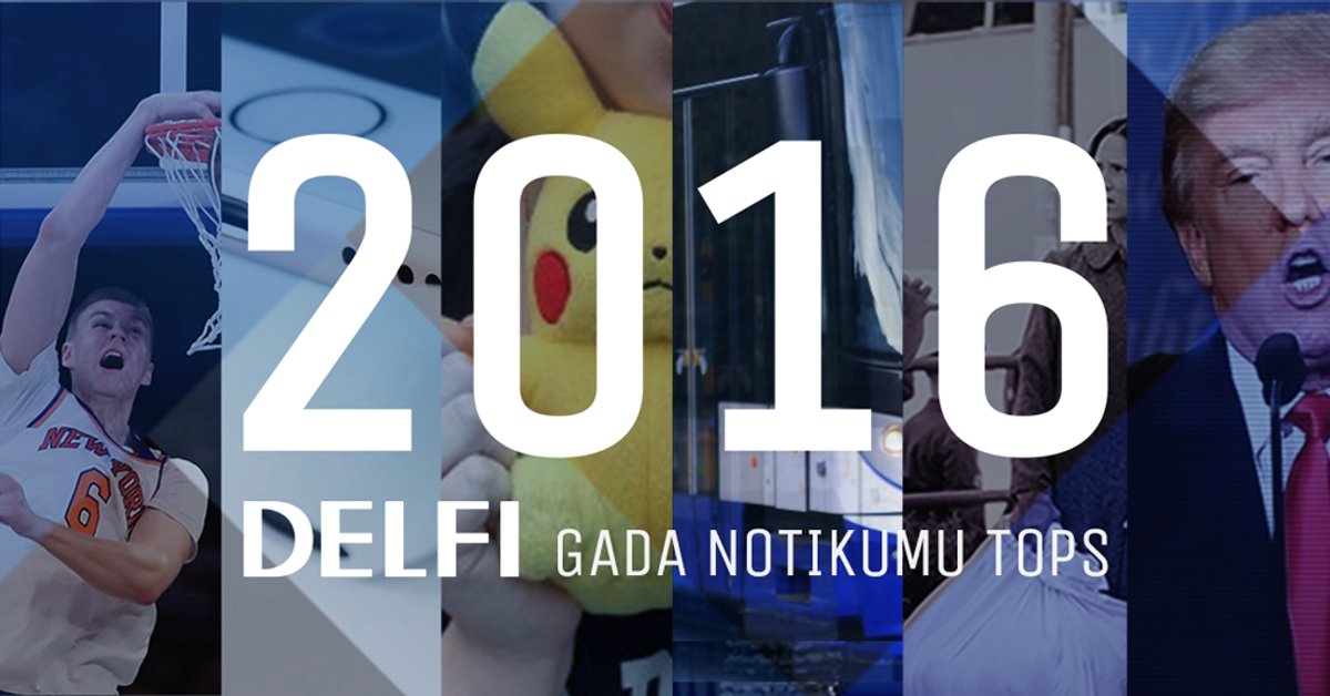 Gada notikumu tops 2016