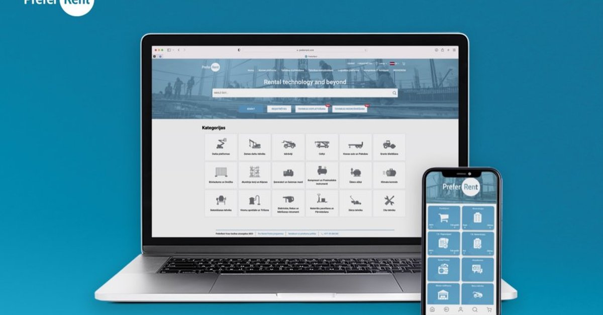 Kas ir 'PreferRent', ko izmanto virs 50% Baltijas būvtehnikas nomas uzņēmumu?