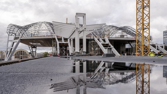 "Rail Baltica" būvobjektā cietis vīrietis, VDI veikusi izmeklēšanu