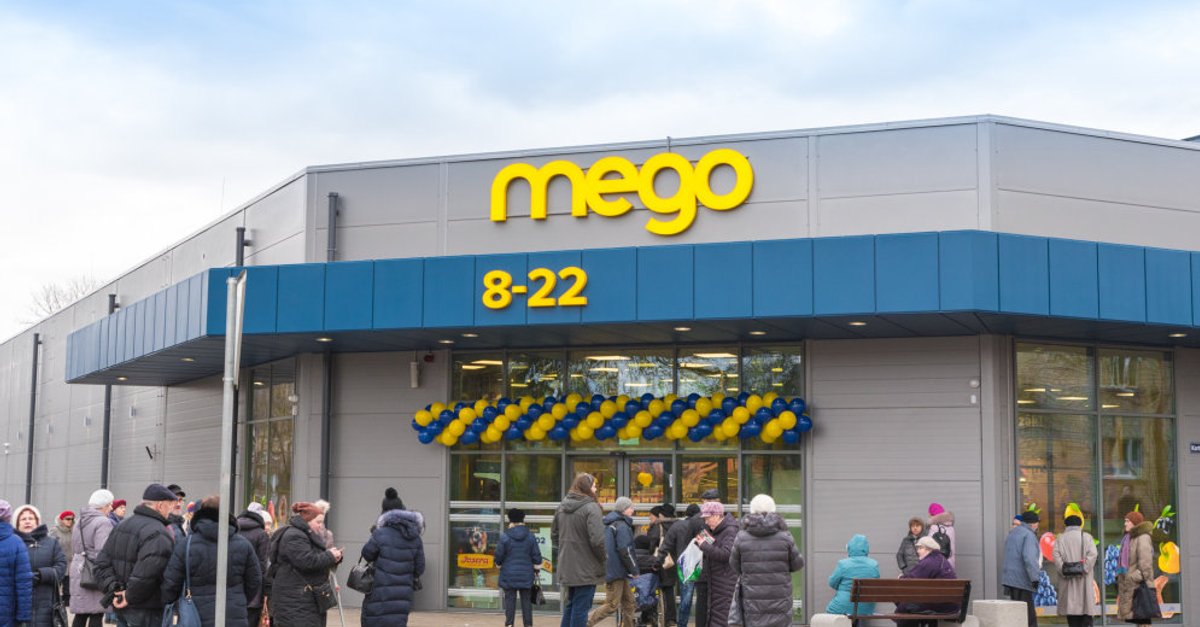 Mego открывает новый магазин в Даугавпилсе