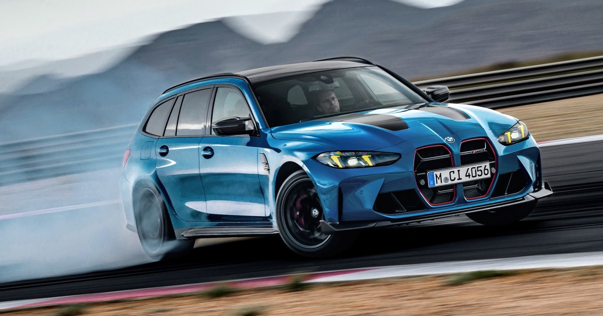 Sportiskais universālis "BMW M3 Touring" pirmo reizi īpašajā "CS" versijā