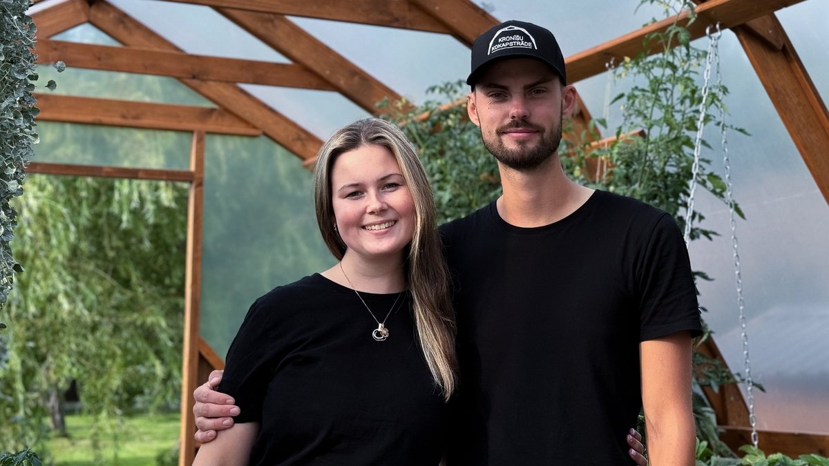 "Visu var izdarīt, ja vien grib." Amanda un Gatis par skaisto piemājas ...