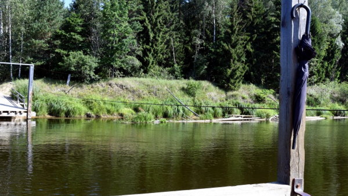 Pēc remonta atkal darbojas unikālā Līgatnes pārceltuve