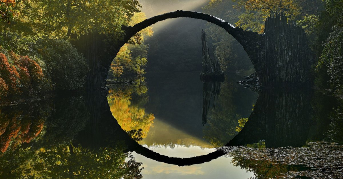 Velna tilts – viena no skaistākajām Vācijas vietām, kas apskatāma bez ...