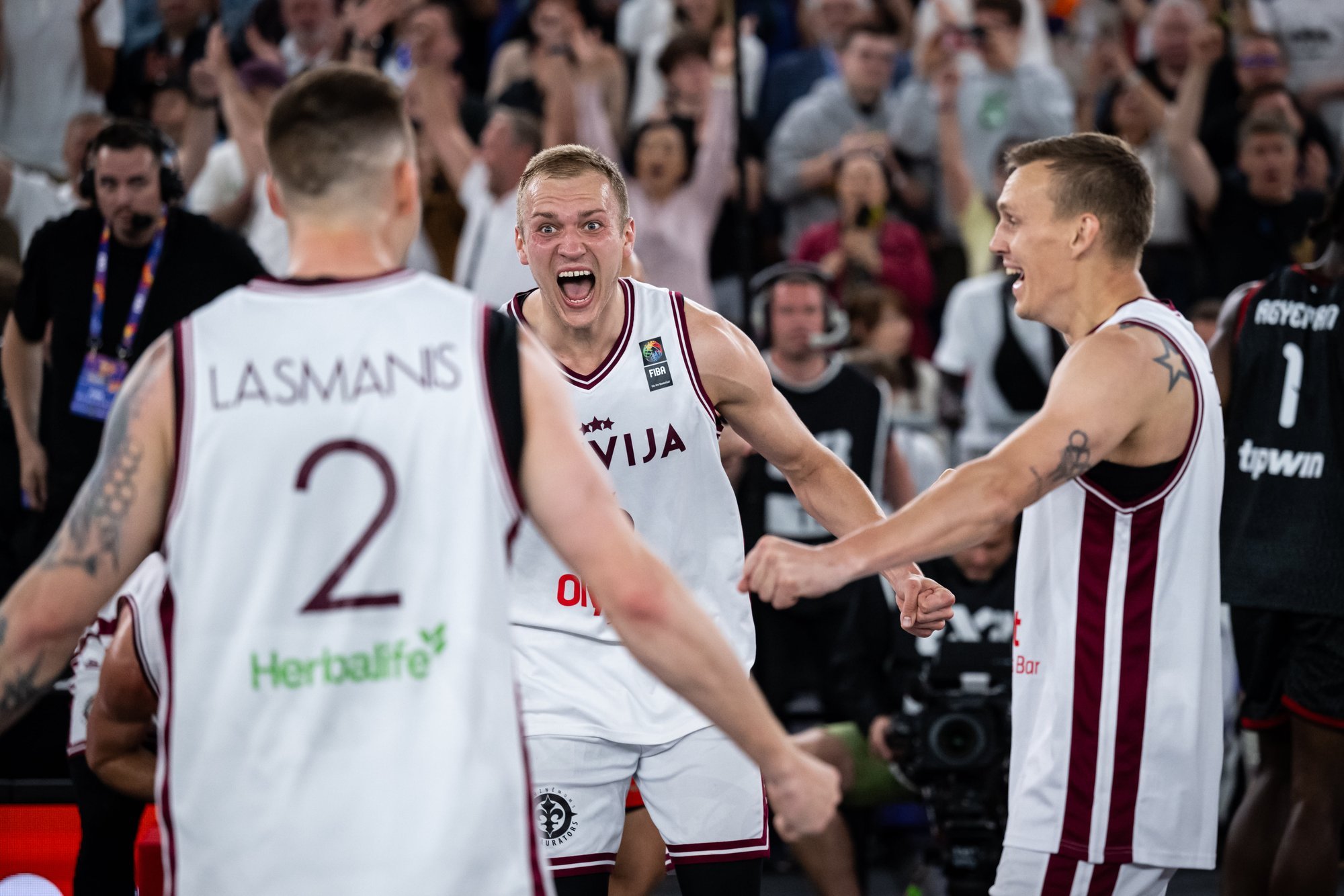 Latvijas 3x3 basketbolisti pirmo reizi kļūst par pasaules čempioniem