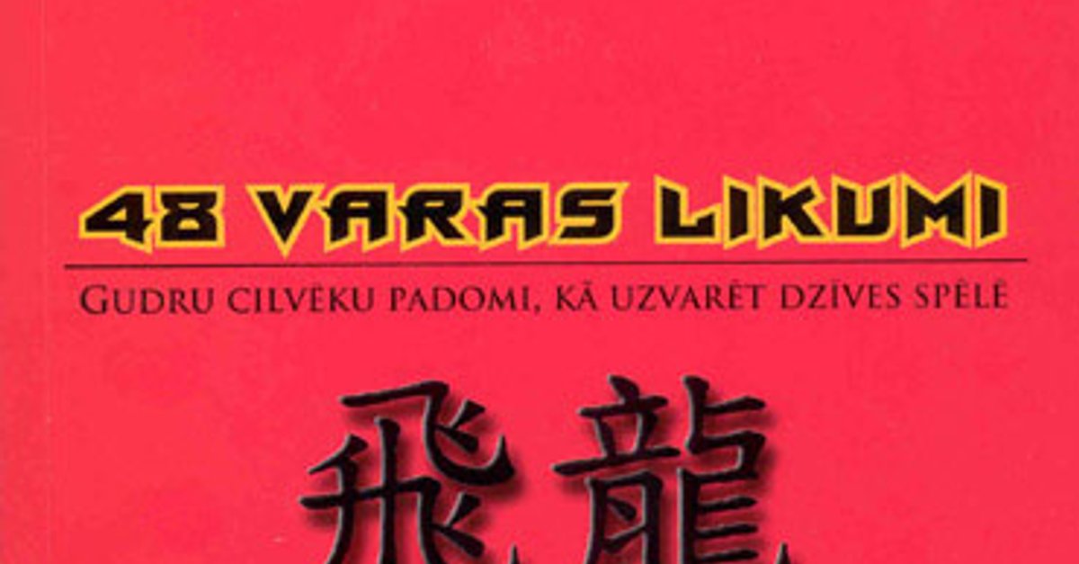 Roberts Grīns ‘48 varas likumi’