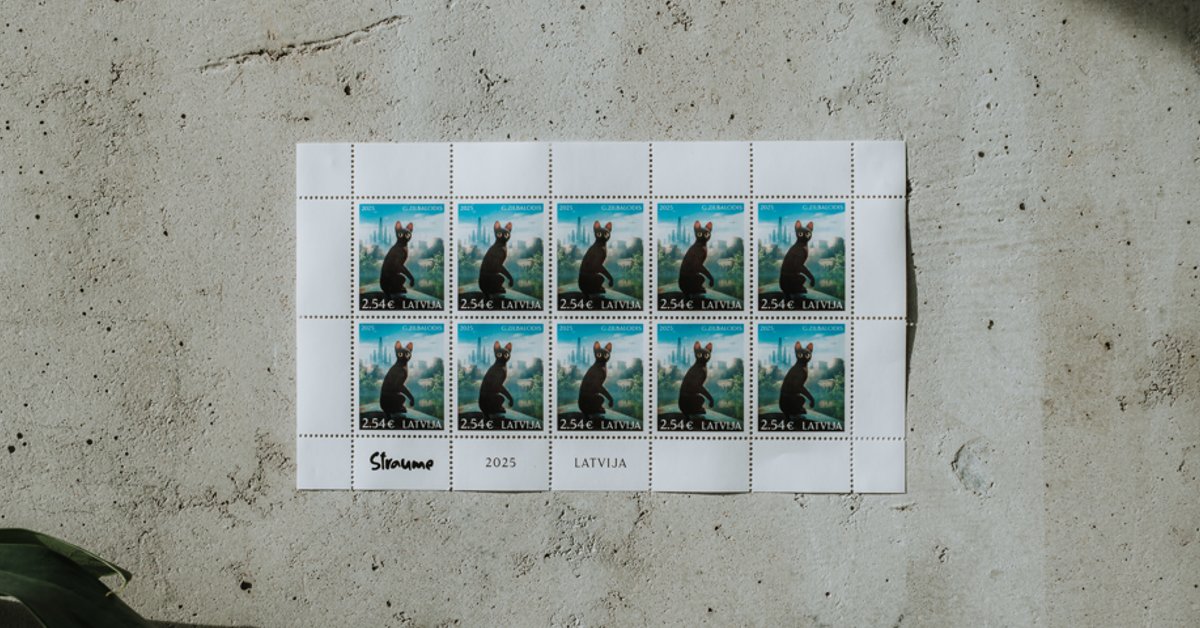 "Straumes" pastmarku izķer rekordlielā ātrumā; Latvijas Pasts ...