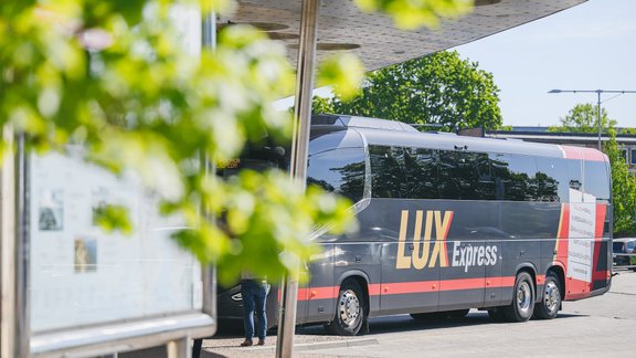 "Lux Express" vēlas sākt komerciālos pasažieru pārvadājumus maršrutā ...