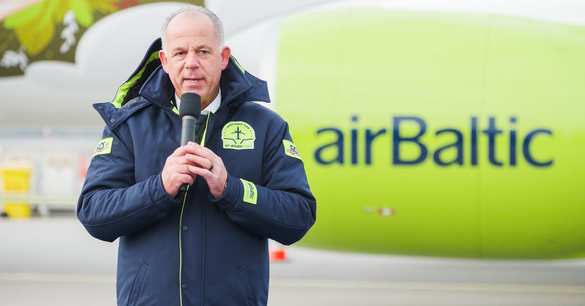 "airBaltic" vadība uz laiku savas algas samazina par 40%