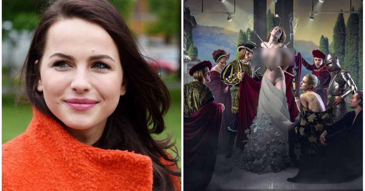 Lelde Dreimane atklāti ļāvusies ekstravagantā fotogrāfa Bērziņa redzējumam