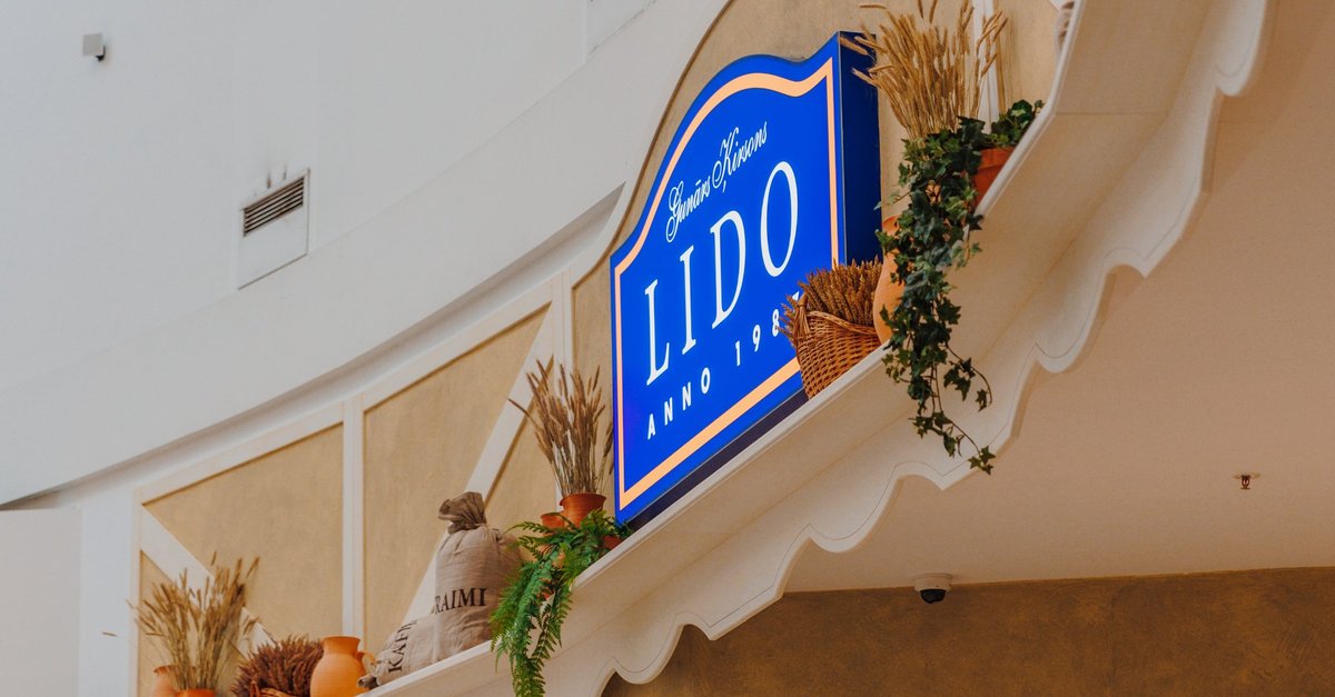 Lido открывает новый магазин в Риге
