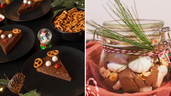 Piecas vienkāršas saldo un sāļo uzkodu idejas svētku galdam