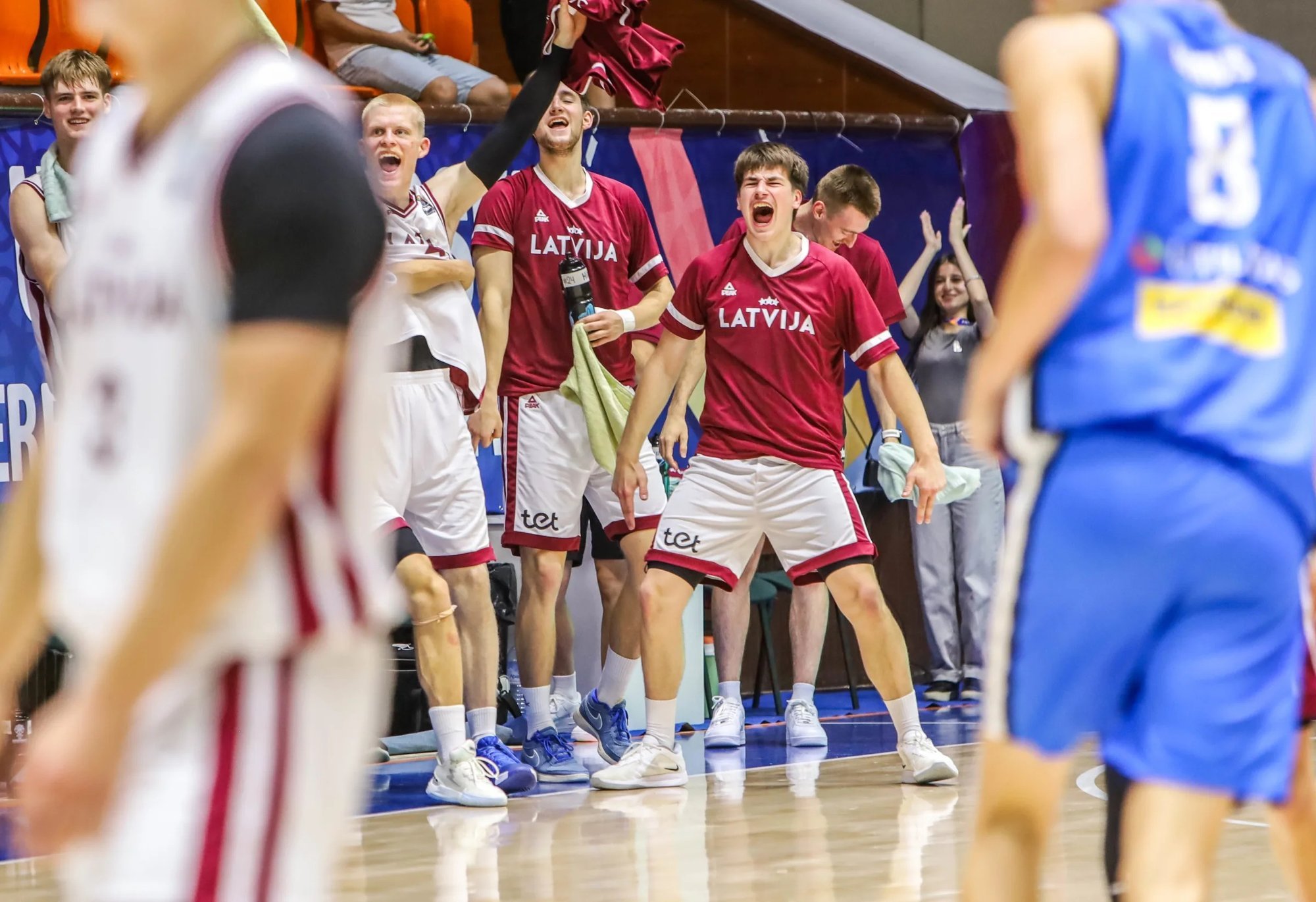 Latvijas U-20 basketbolisti satriec ziemeļu kaimiņus Eiropas čempionāta ...