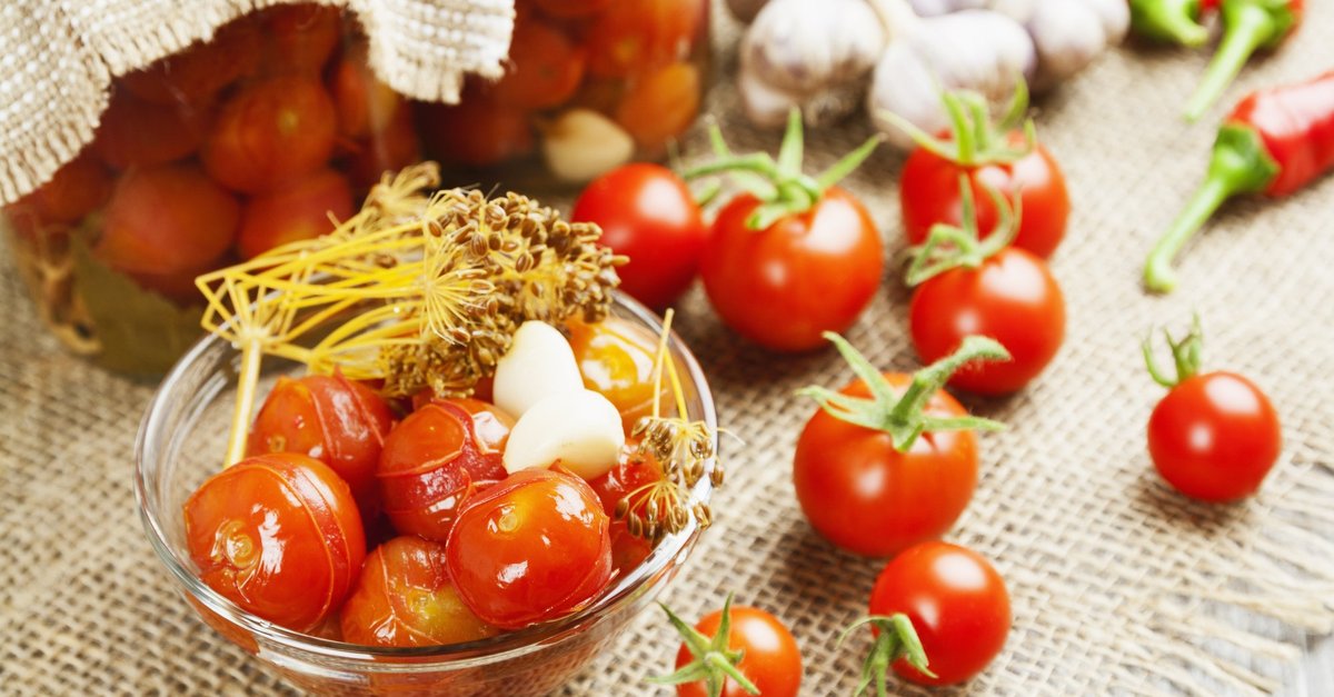 Marinēti tomāti 'Delikatese'