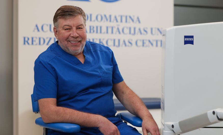 Redzes lāzerkorekcija vecumā pēc 40