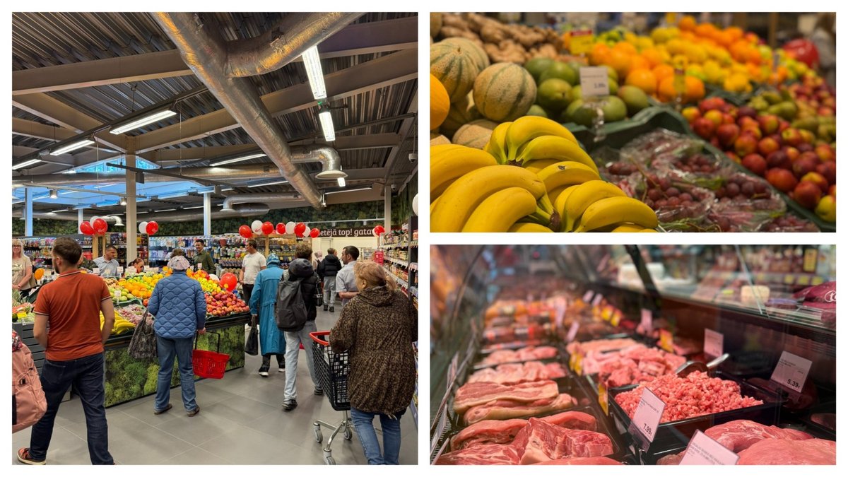 Foto: Jauna veikala "top!" izveidē investēts viens miljons eiro