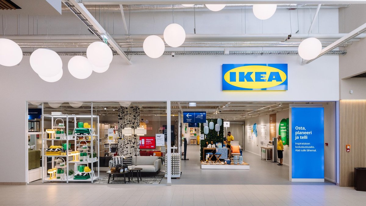 Открылся первый в Балтии мини-магазин IKEA